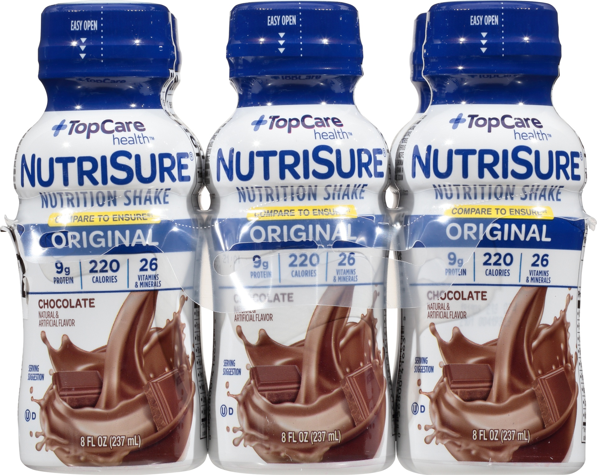 TopCare Nutrisure Milk Chocolate Shake 6 ct; 8 fl oz | Shipt
