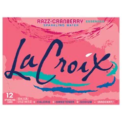 La Croix Razz-Cranberry - 12 ct; 12 fl oz 12 ct; 12 fl oz | shipt