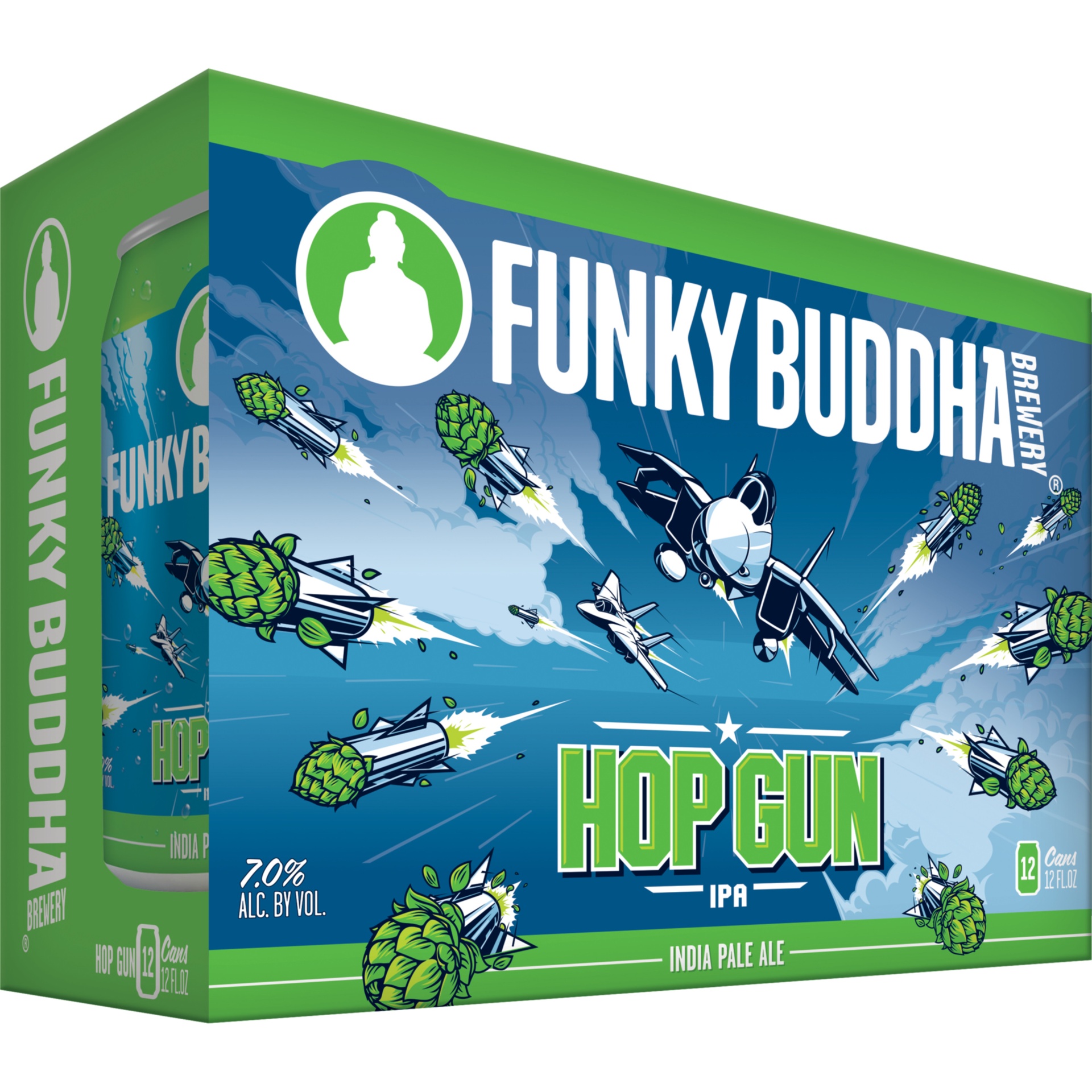 Funky Buddha Hop Gun IPA Craft Beer 12 oz | Shipt