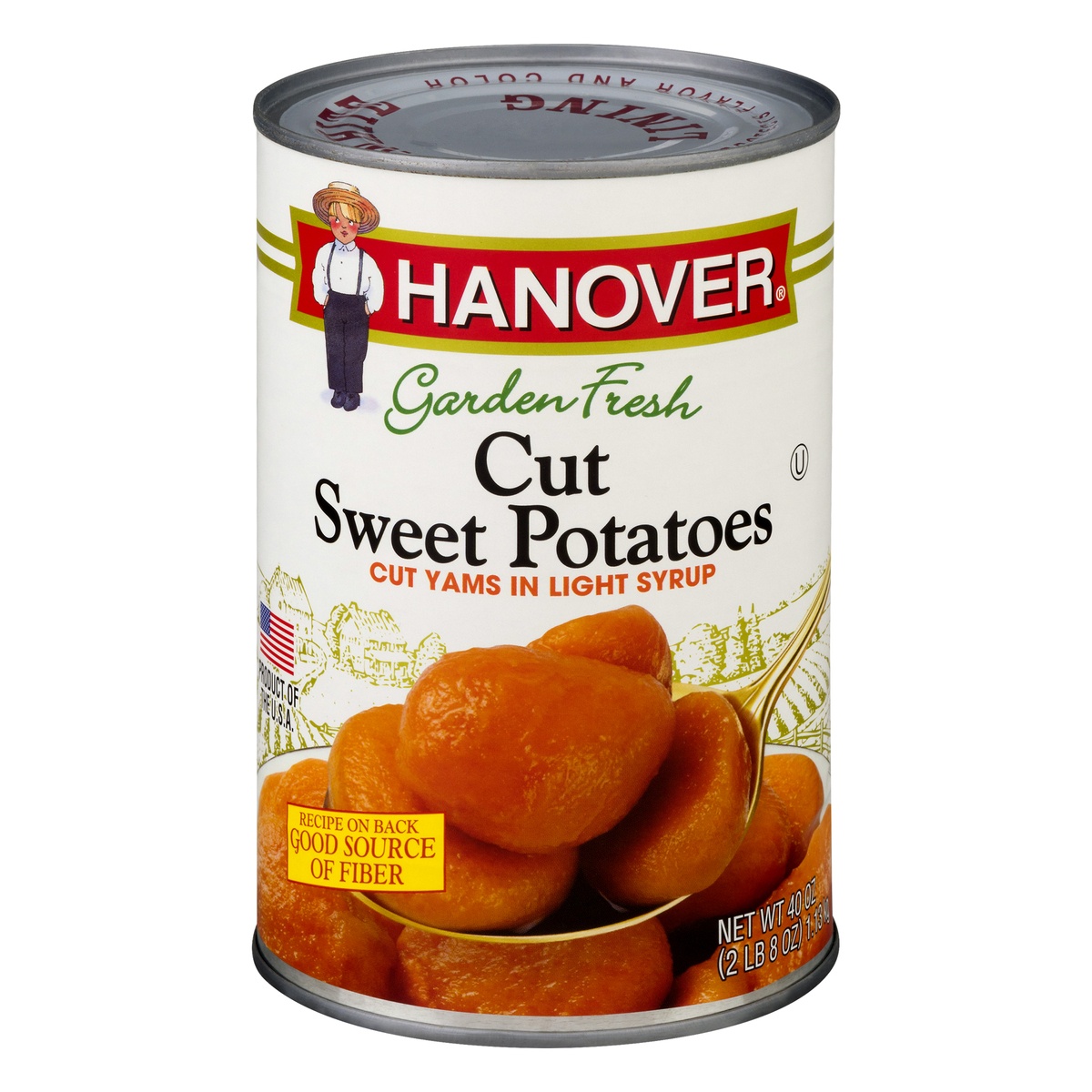 Hanover Sweet Potatoes Cut in Light Syrup 40 oz | Shipt