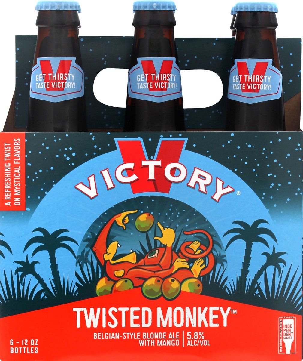 Victory Brewing Company Twisted Monkey 6 ct | Shipt