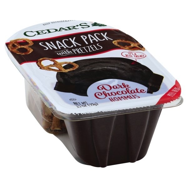 Cedar's Snack Pack Dark Chocolate Hommus With Pretzels 3.5 oz | Shipt