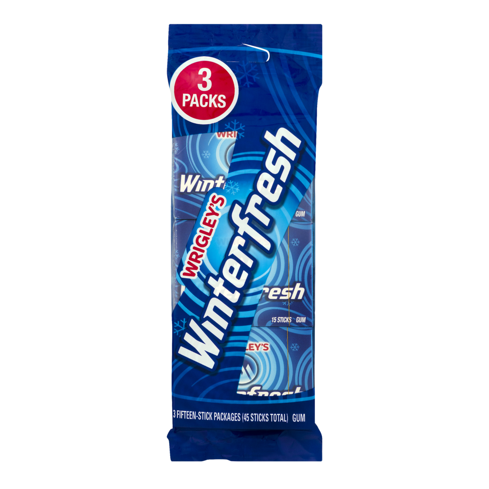 Wrigley's Winterfresh Gum 3 ct | Shipt