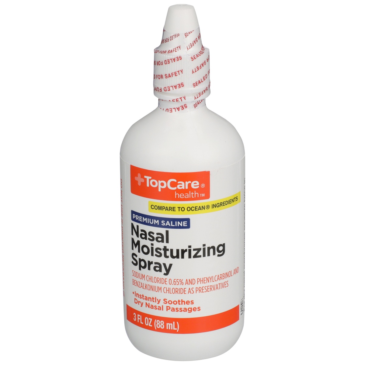 TopCare Nasal Moisturizing Spray Premium Saline 3 fl oz | Shipt
