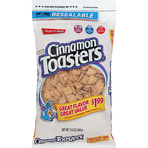 Malt O Meal Cereal, Cinnamon Toasters 12 oz | Shipt