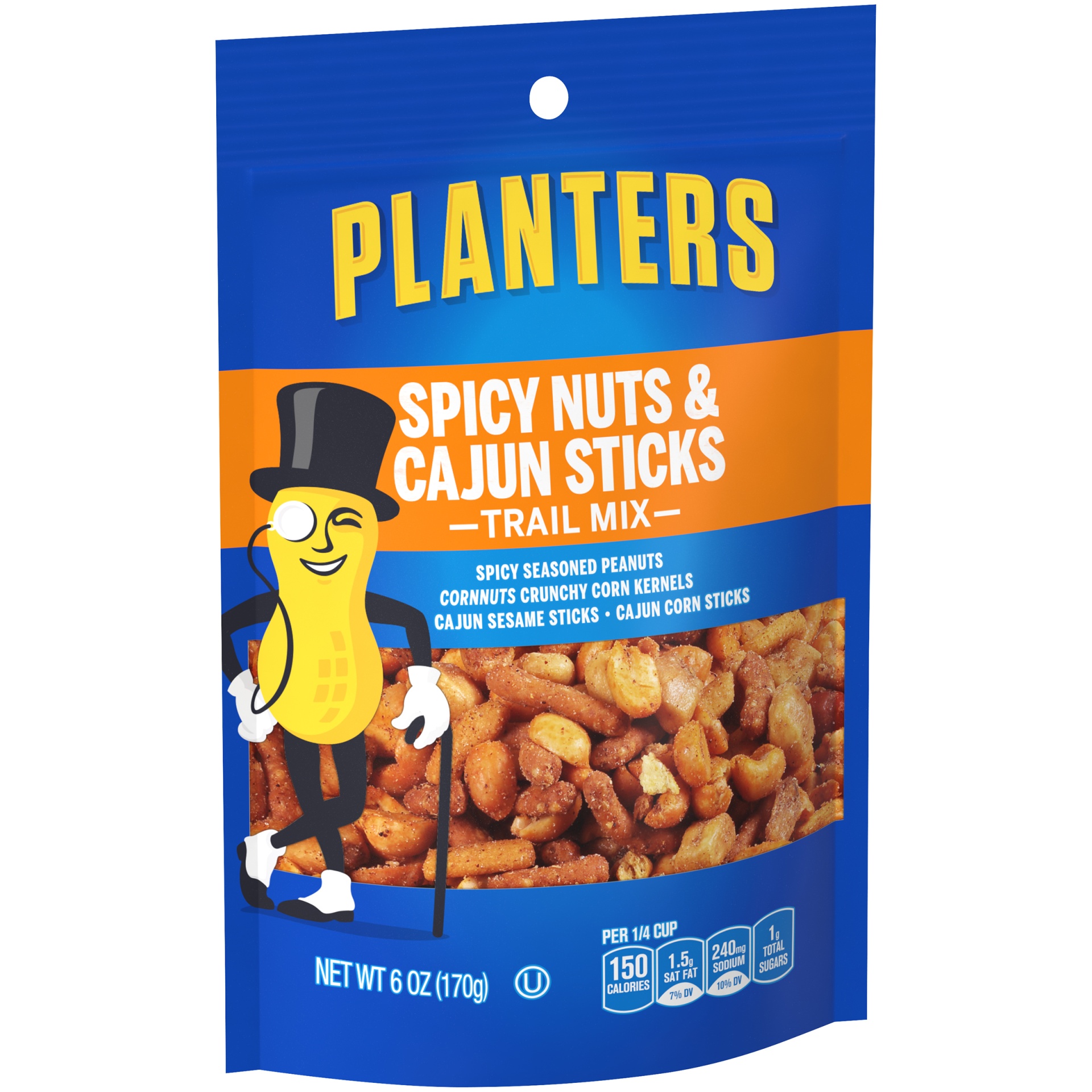 Planters Trail Mix, Spicy Nuts & Cajun Sticks | Shipt