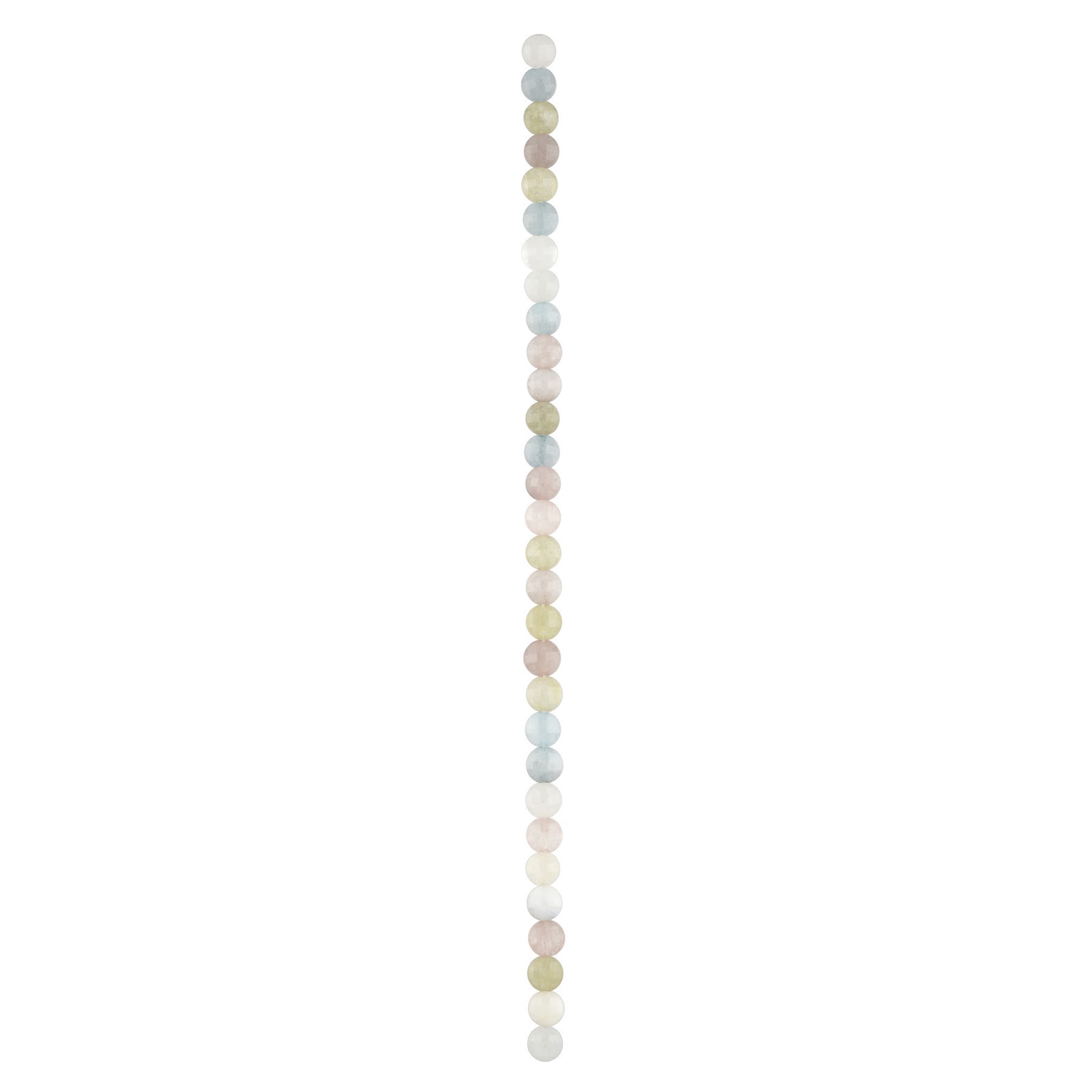 Pastel Quartz Faceted Coin Beads By Bead Landing 6 mm | shipt
