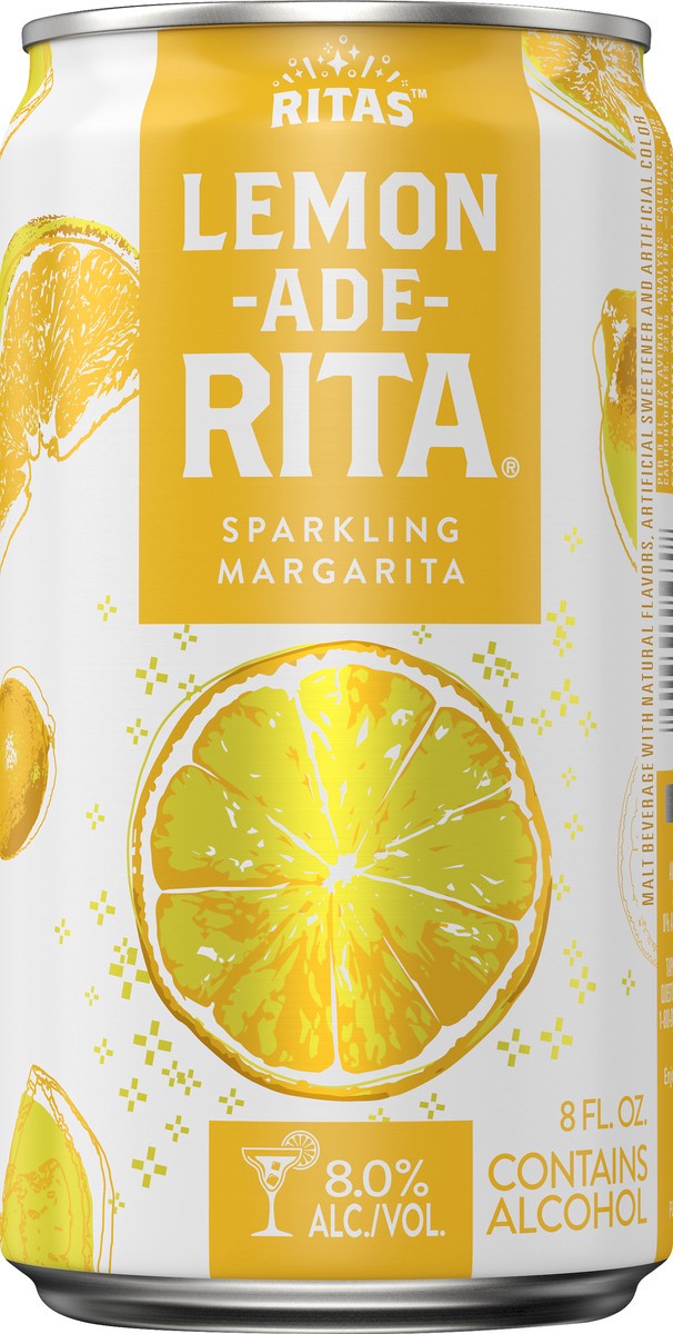RITAS Lemon-Ade-Rita Malt Beverage 8 fl. oz. Can, 6.0% Alc./Vol. 8 oz ...