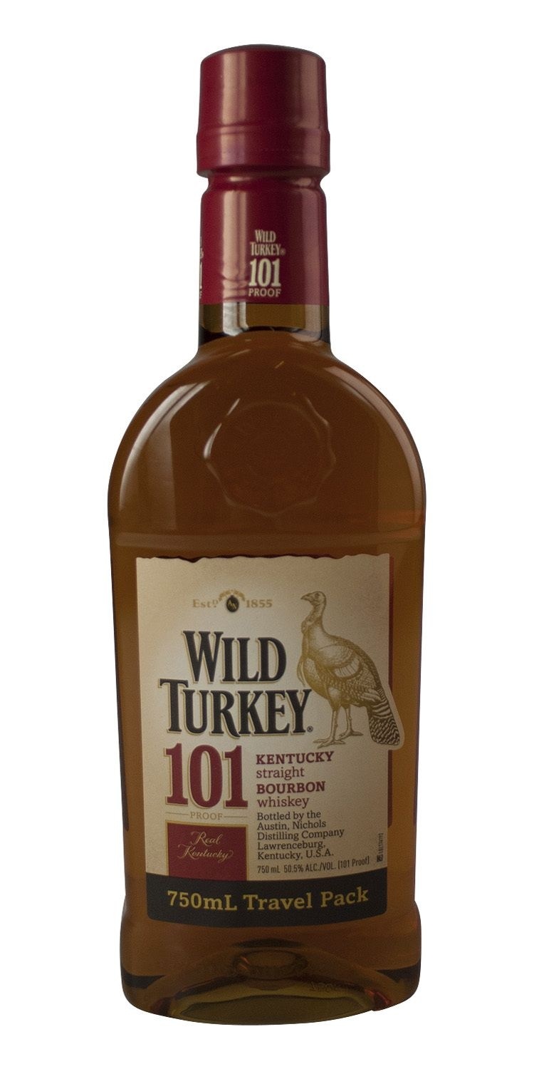 Wild Turkey 101 Proof Kentucky Straight Bourbon Whiskey 750 ml | Shipt