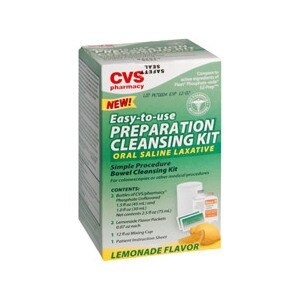 CVS Pharmacy Preparation Cleansing Kit, Ginger Lemon Flavor 1 ct | Shipt