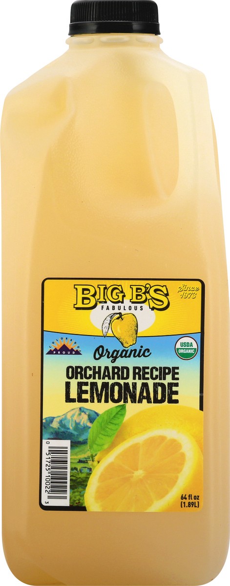 Big Bs Organic Orchard Recipe Lemonade - 64 oz 64 oz | Shipt
