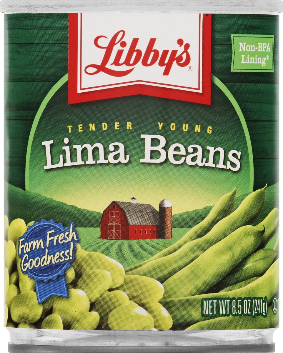 Libby's Lima Beans, Tender Young 8.5 oz | Shipt