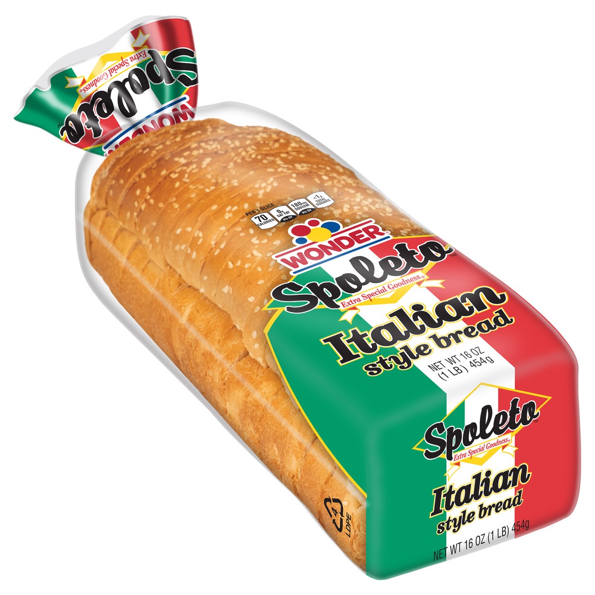 Wonder® Spoleto™ Italian Style Bread 16 oz. Loaf 20 oz | Shipt