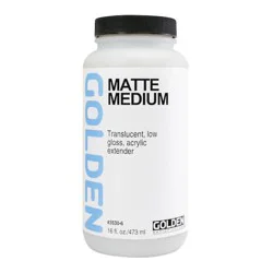 Golden Matte Medium 16 fl oz | shipt