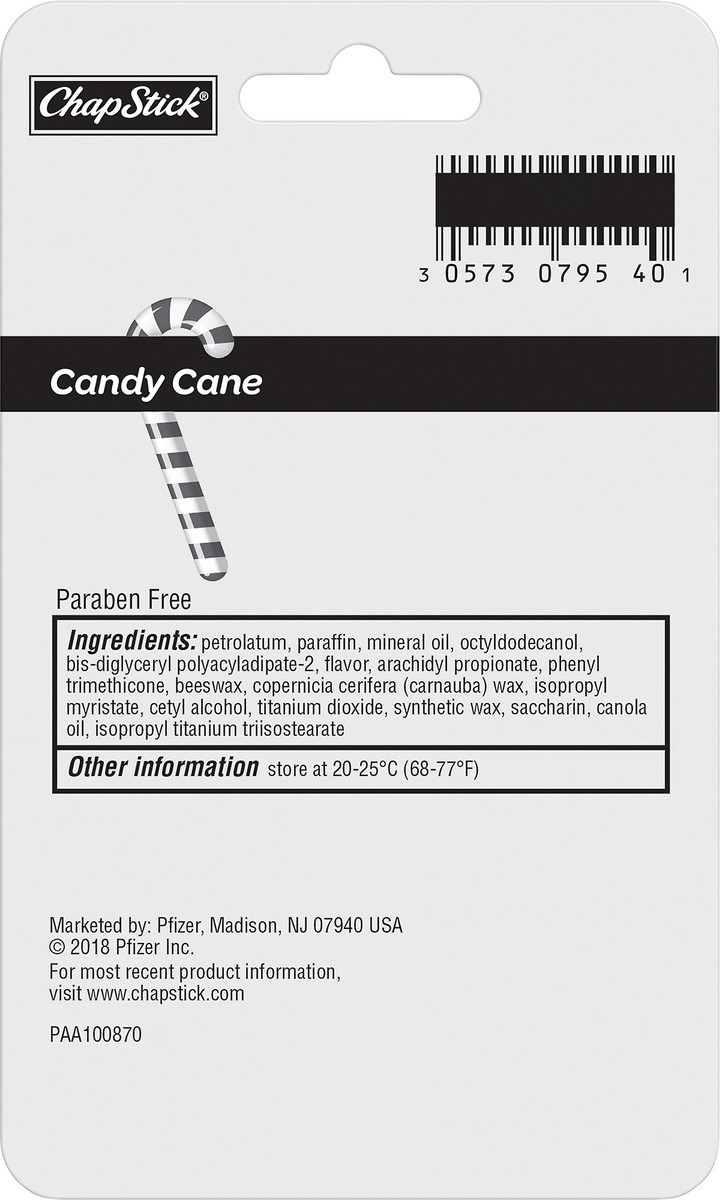 ChapStick Candy Cane PAA100870 Lip Balm 3 ea 3 ct | shipt