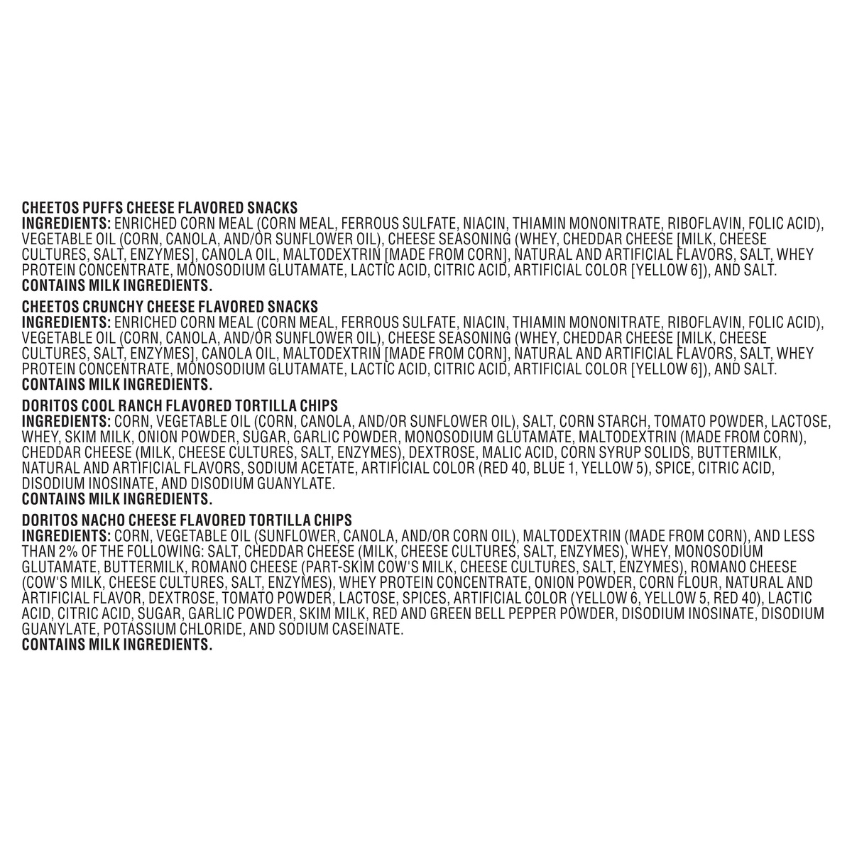 Frito Lay Doritos And Cheetos Mix Variety Pack Box 18 Ct Shipt
