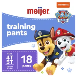 Meijer Training Pants Jumbo, Boy 4T/5T 18 ct | Shipt