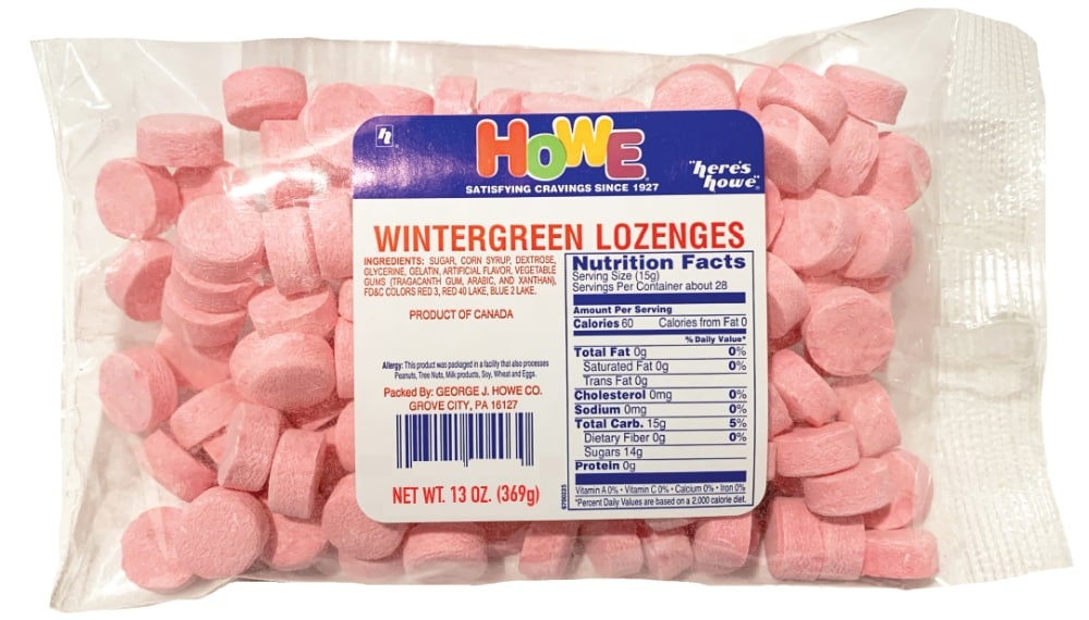 George Howe Wintergreen Lozenges 13 oz | Shipt