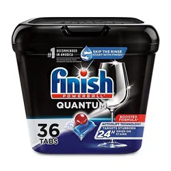 Finish Powerball Quantum Dishwasher Detergent Tabs - 36 Count | Shipt