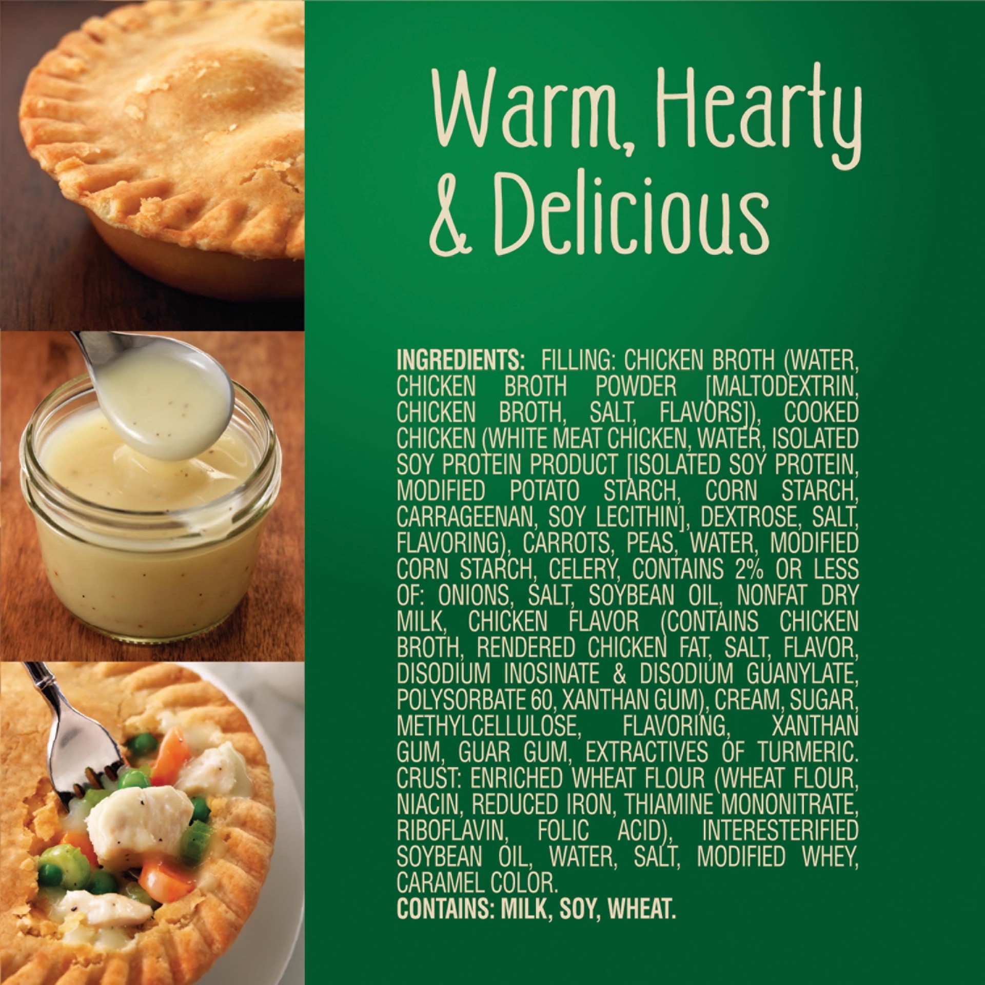 Marie Callender's Chicken Pot Pie, Single Serve Frozen Meal, 10 oz. 10 ...