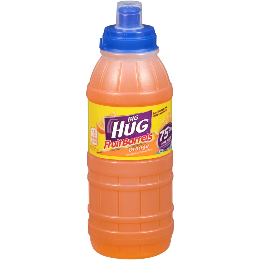 Big Hug Fruit Barrel Orange Fruit Drink 16 Fl. Oz. Bottle 16 oz | Shipt