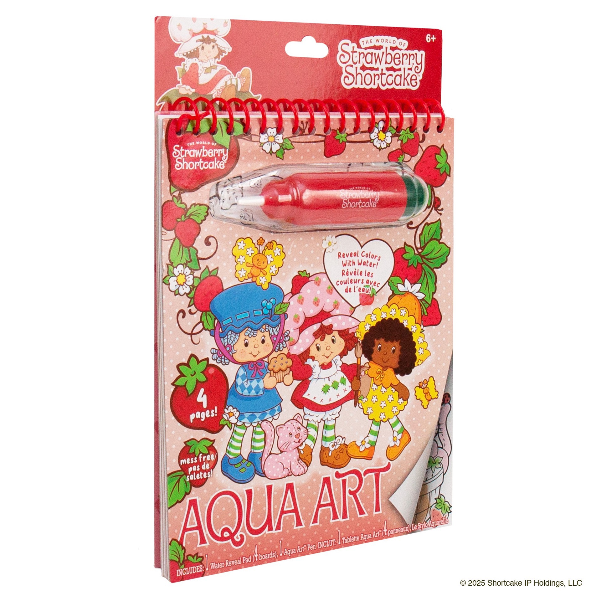 Hasbro Strawberry Shortcake Aqua Art Pad 6 in x 7.5 in | shipt