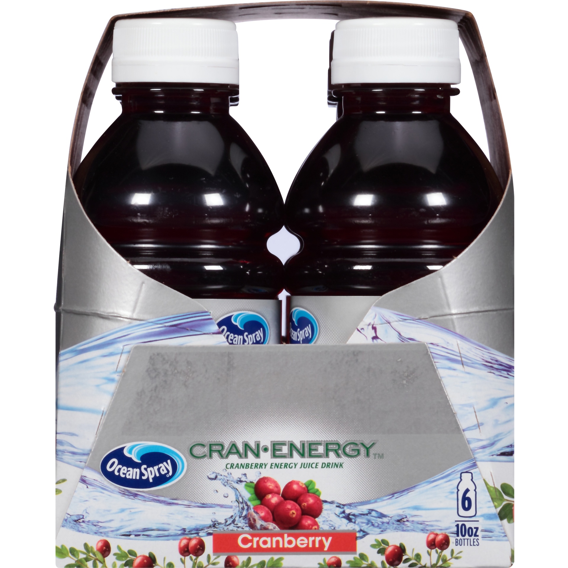 Ocean Spray Cran-Energy Cranberry Energy Juice Drink 6 ct; 10 fl oz | Shipt