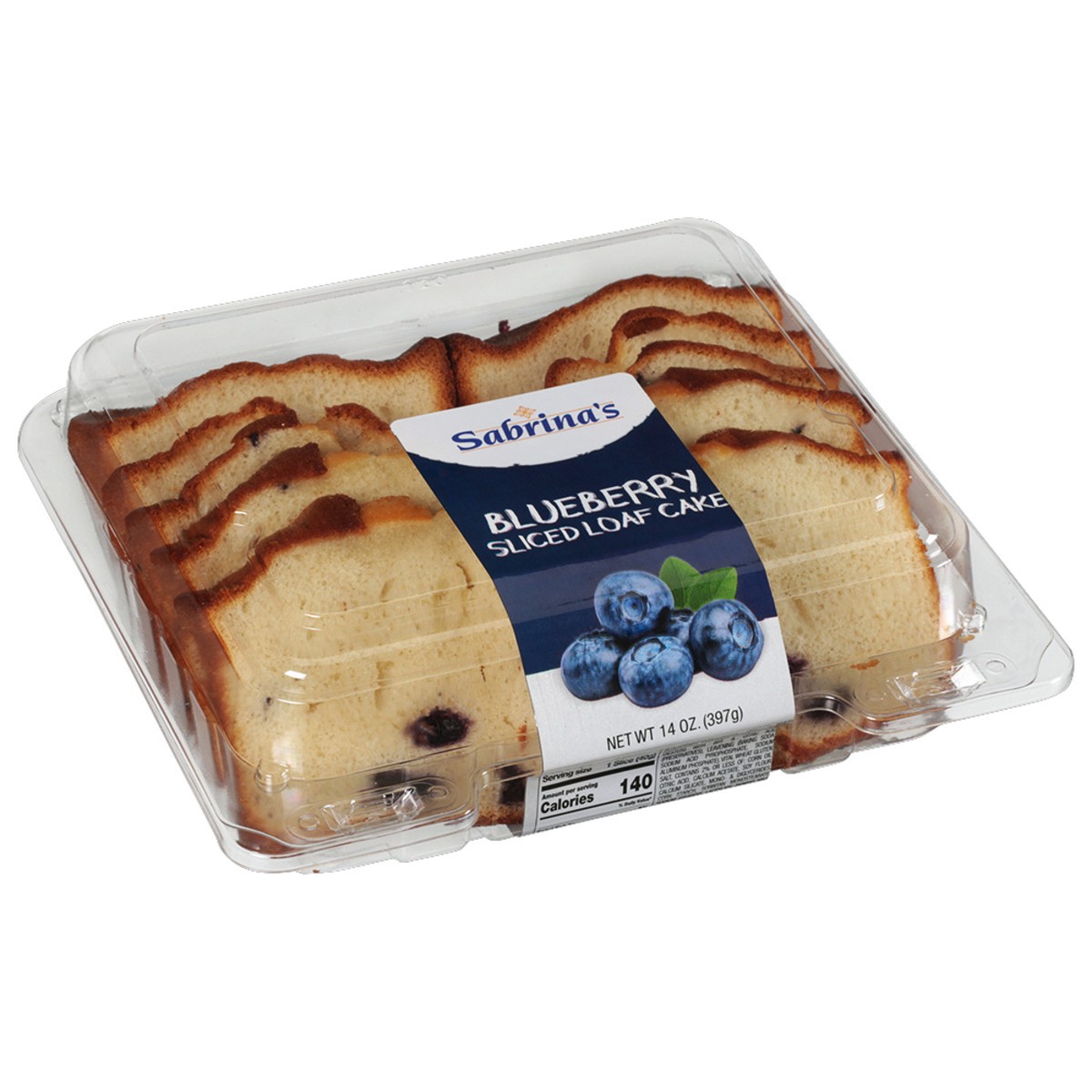 Sabrina's Sliced Blueberry Loaf Cake 14 oz 14 oz | Shipt