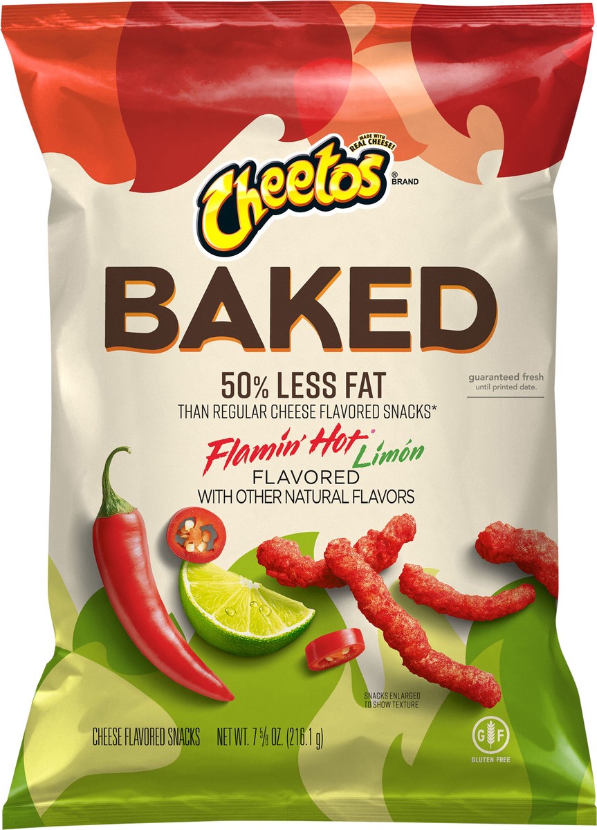 Cheetos Cheese Flavored Snacks, Flamin' Hot Limon 7.625 oz | shipt