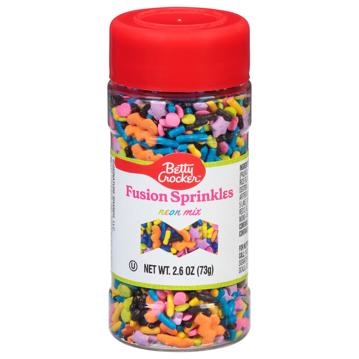 Betty Crocker Neon Mix Fusion Sprinkles 2.6 oz 2.6 oz | Shipt