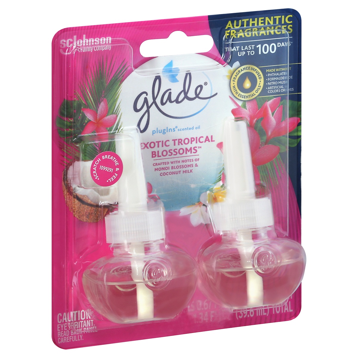 Glade Piso 2 Ct Refills Tropical Blossom 6.8 oz | Shipt