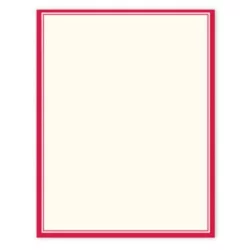 Gartner Studios Design Paper, Red Border 100 ct | shipt