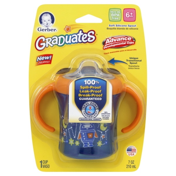 Gerber Graduates Advance Developmental Cups 1 ct | Shipt