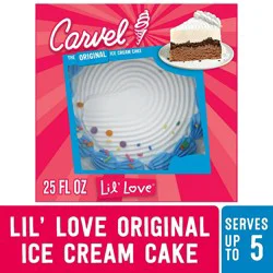 Carvel Lil' Love The Original Ice Cream Cake 4-25 fl. oz. Boxes 5.13 lb ...