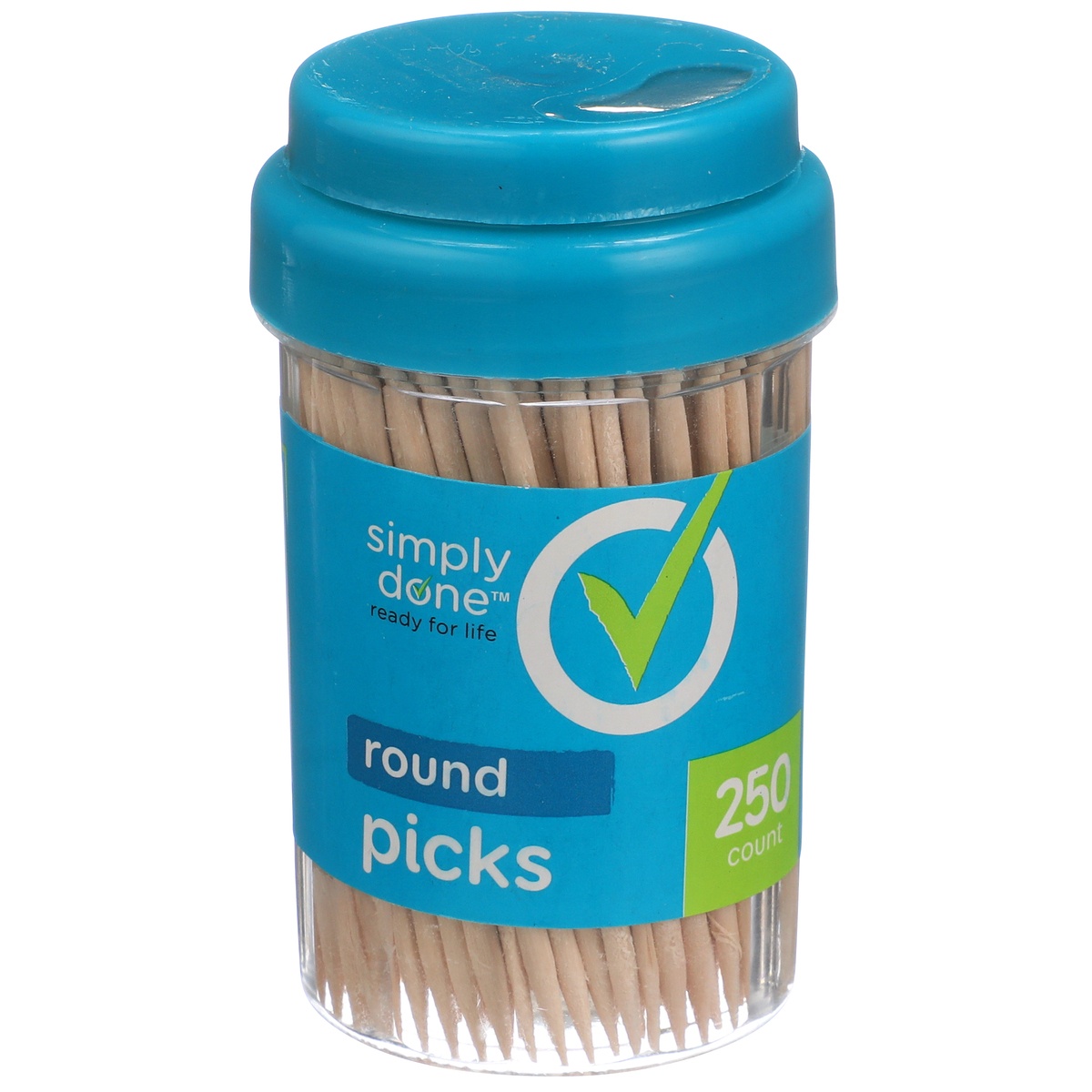 Simply Done Round Toothpicks 250 ct | Shipt