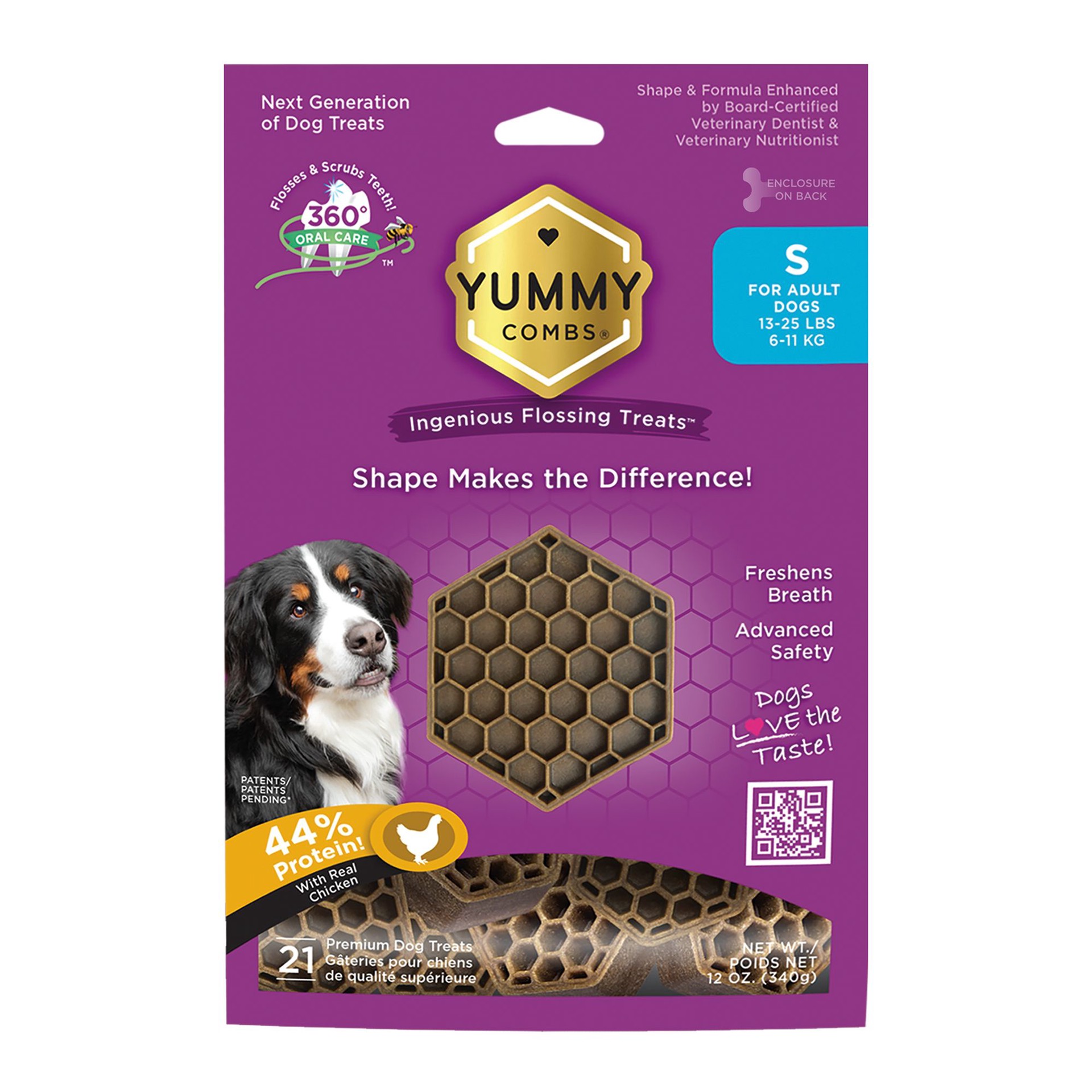 Yummy Combs Adult Small Dog Dental Treat - Chicken 12 oz | shipt