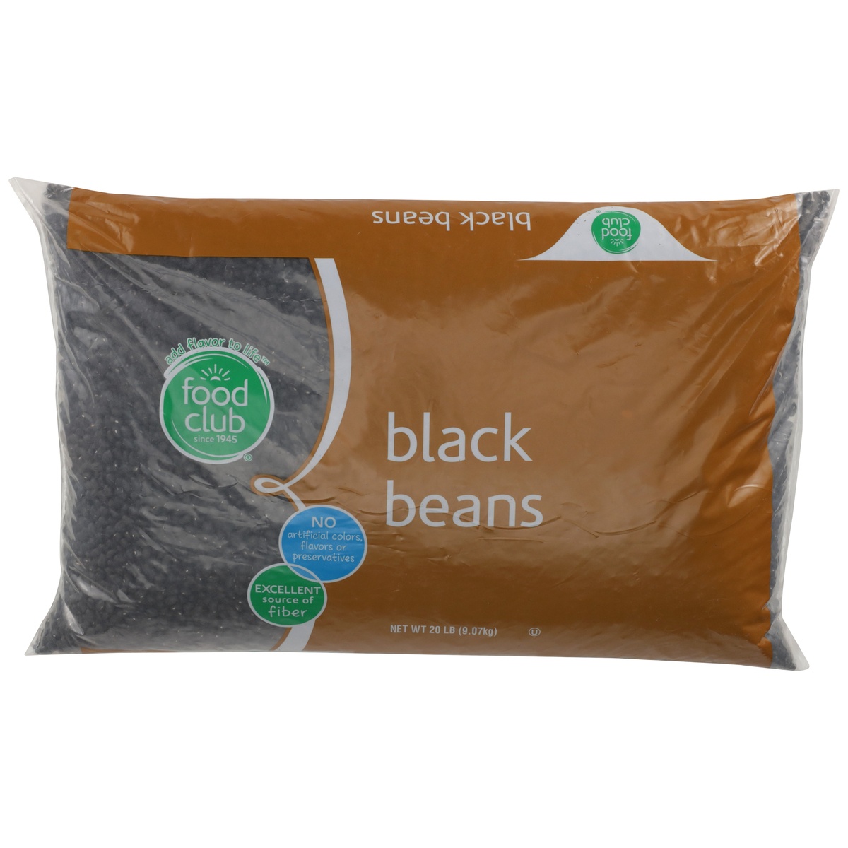 Food Club Black Beans 20 lb | Shipt