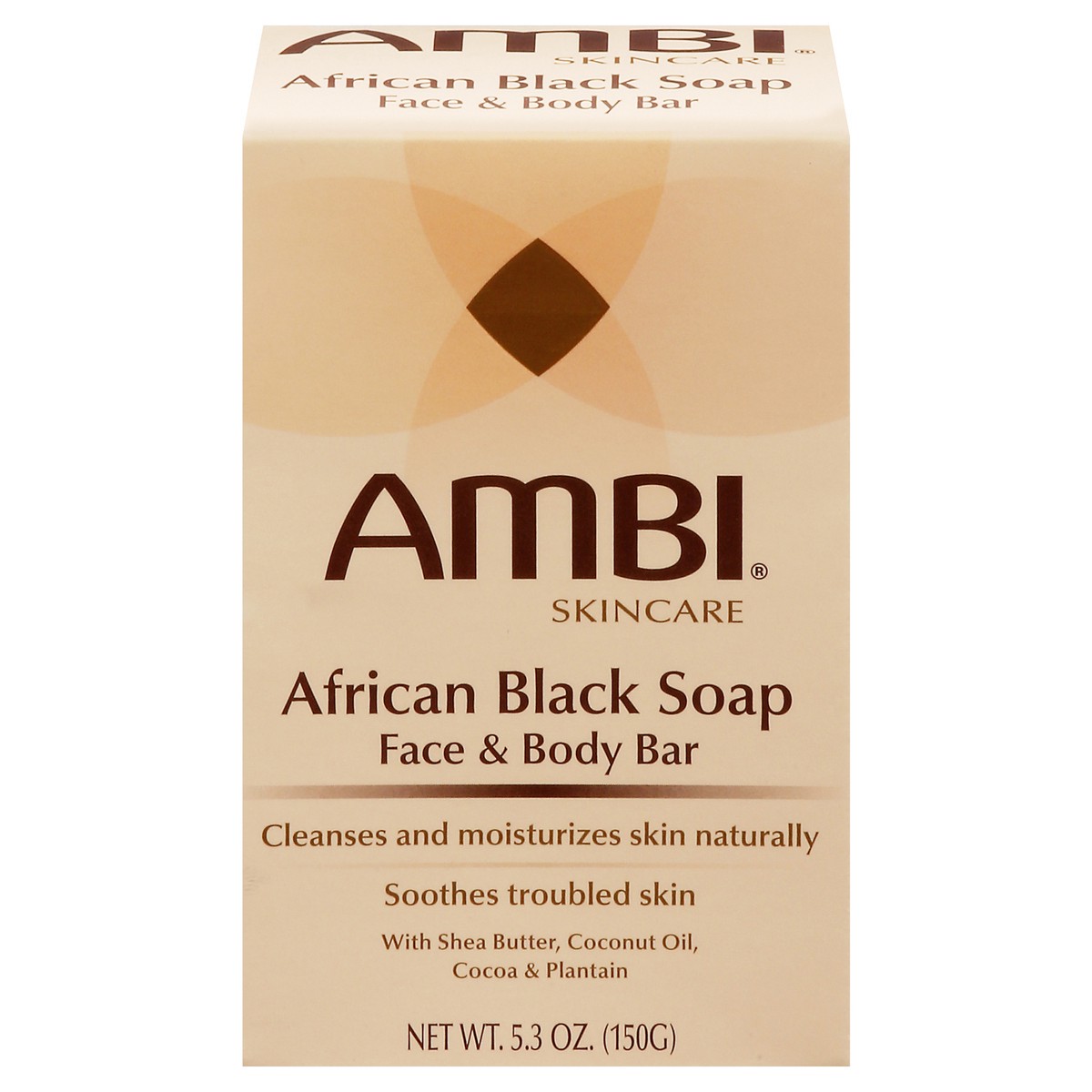 AMBI Face and Body Soap Bar - Coconut - 5.3oz 5.3 oz | Shipt