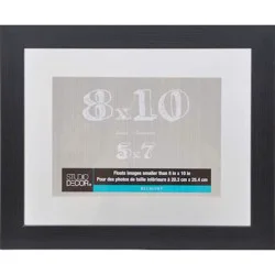 Black Belmont Float Frame By Studio Decor 8 in x 10 in | shipt