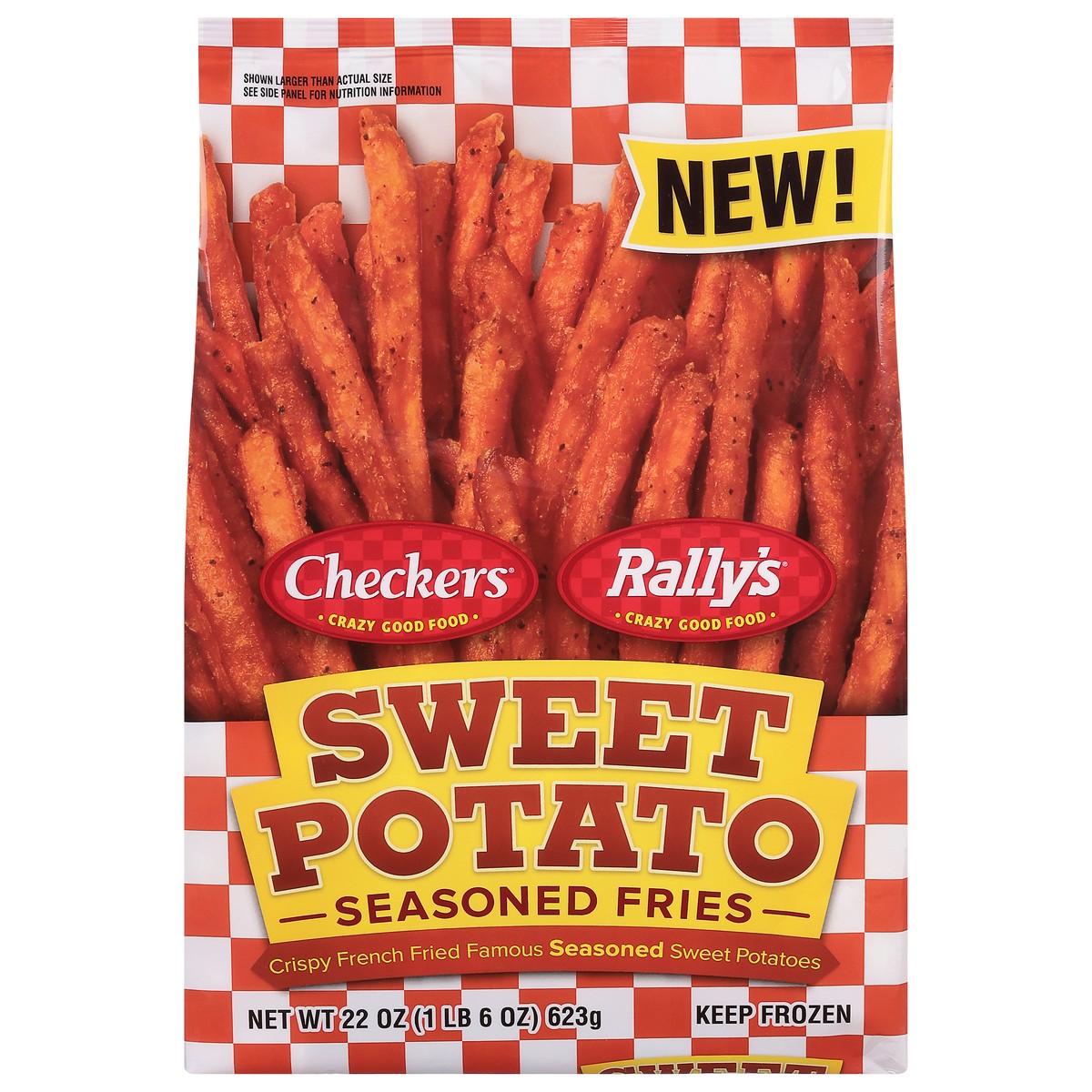 Checkers/Rally's Sweet Potato Seasoned Fries 22 oz 22 oz | Shipt