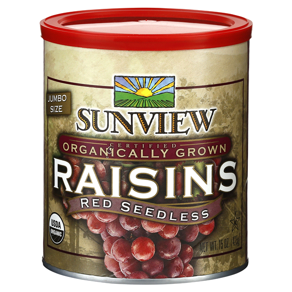 SunView Red Seedless Jumbo Size Raisins 15 oz | Shipt