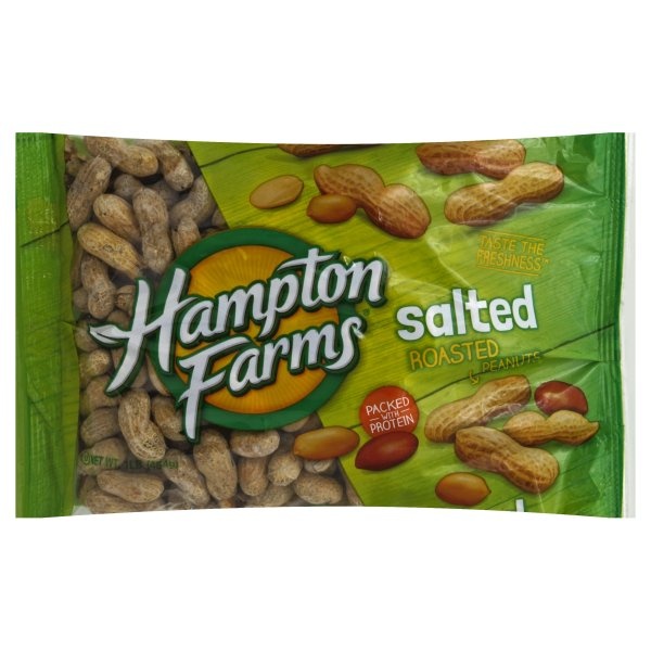 Hampton Farms Roasted Salted Peanuts 16 oz | Shipt