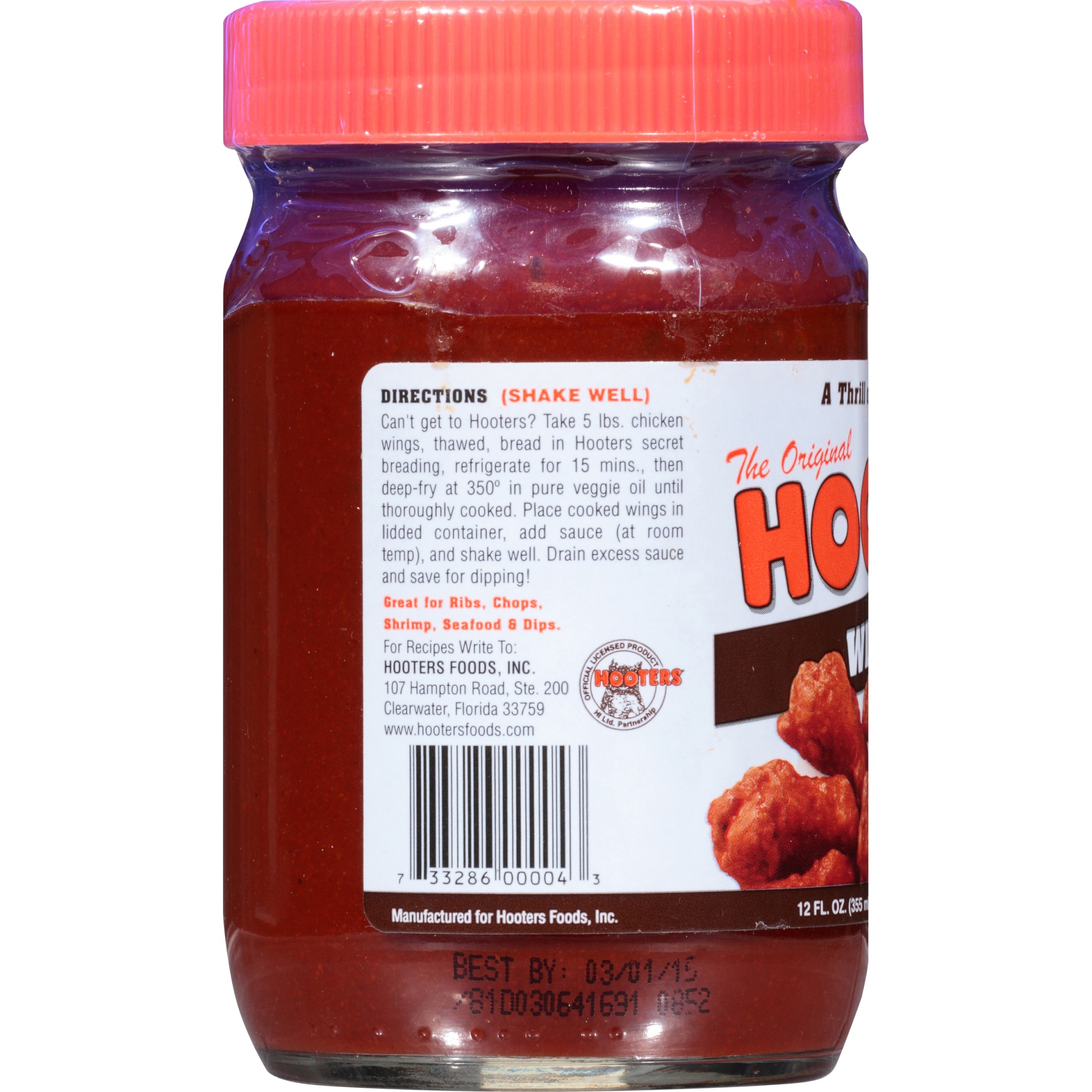 The Original Hooter's 3 Mile Island Extra Hot! Wing Sauce 12 fl oz | Shipt