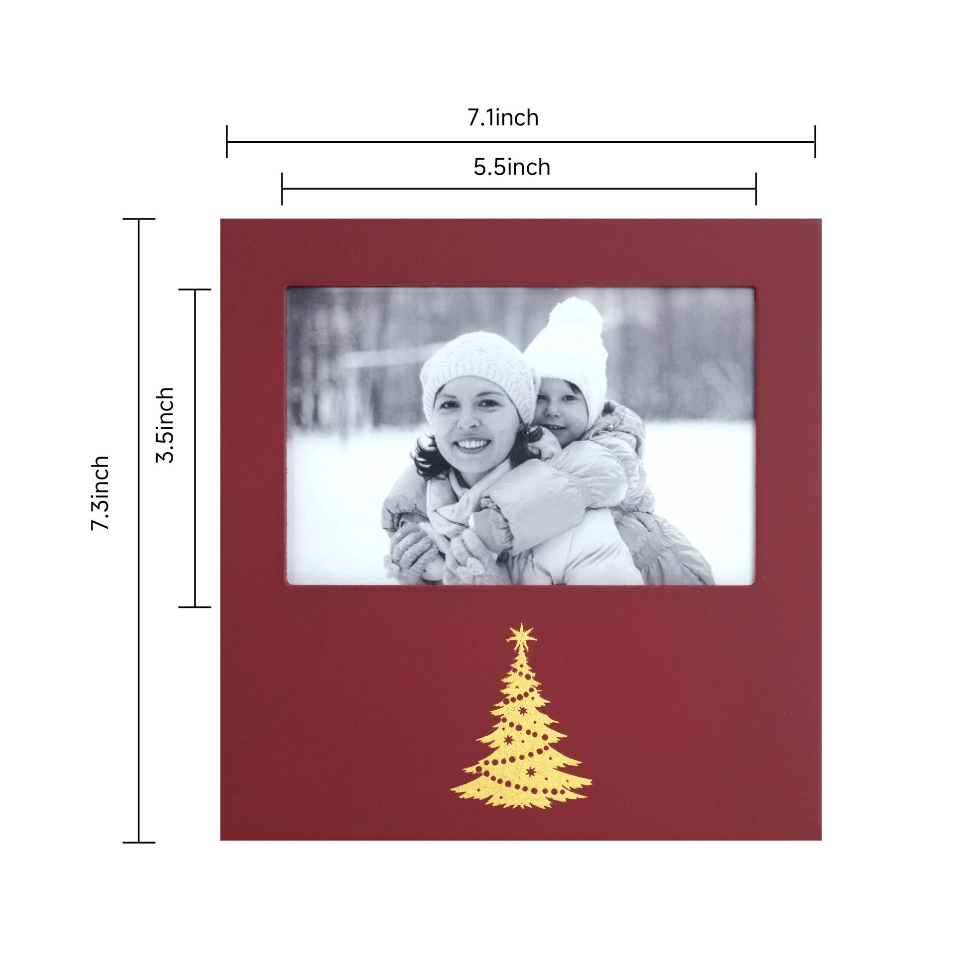 4" X 6" Gold Holiday Accent Frame By Studio Decor 4 in x 6 in | shipt