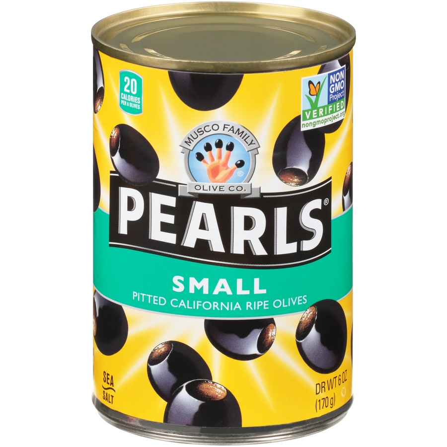 Musco Familly Olive Co. - Pearls Small Pitted Olives 6 oz | Shipt