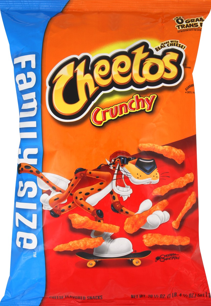 Cheetos Crunchy Family Size Cheese Flavored Snacks 1 ct | Shipt