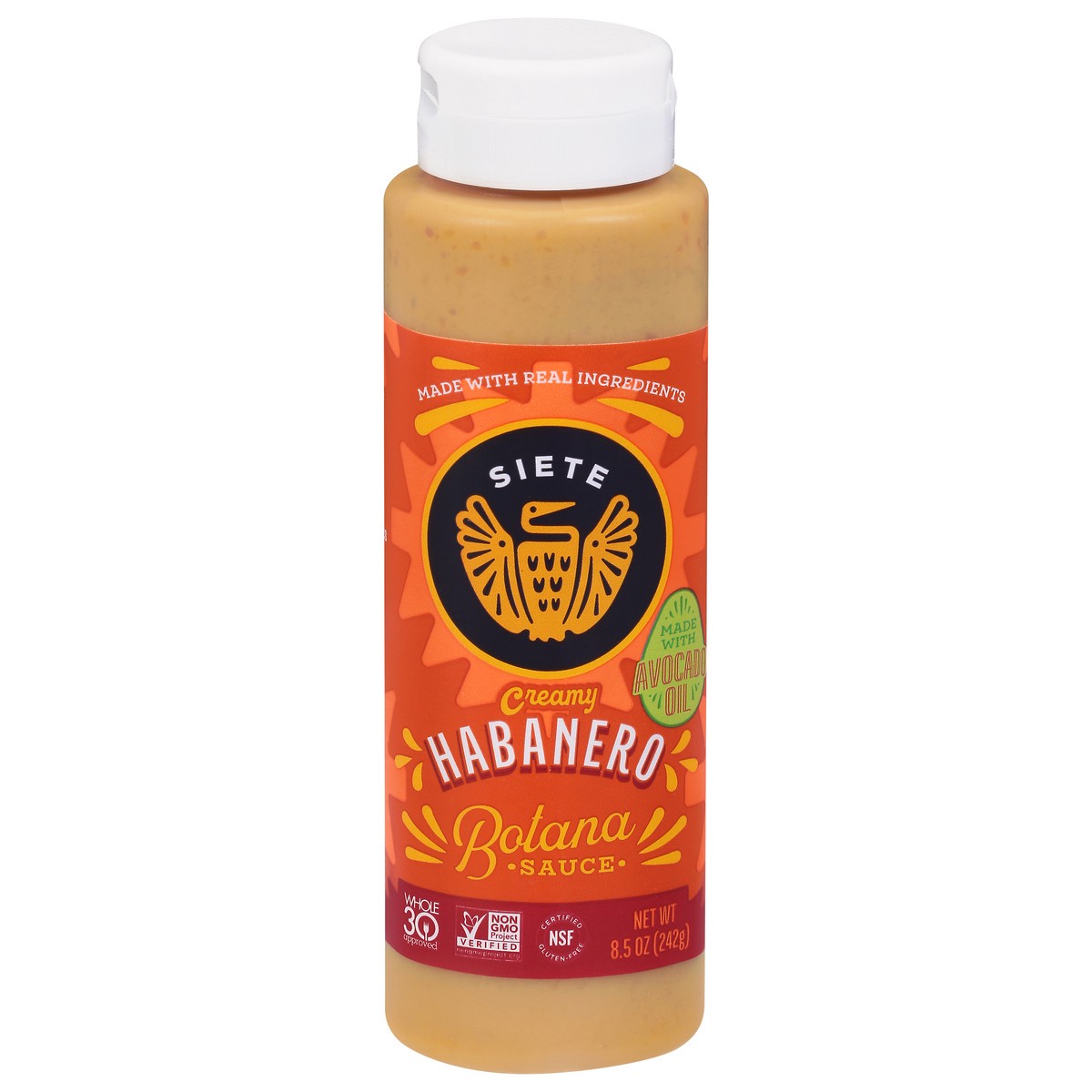 Siete Botana Habanero Sauce 8.5 oz | Shipt