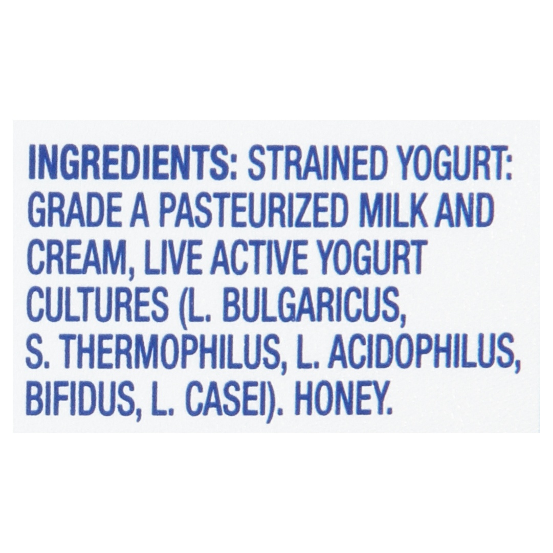 Fage Total Whole Milk Greek Strained Yogurt Honey 5.3 oz | Shipt