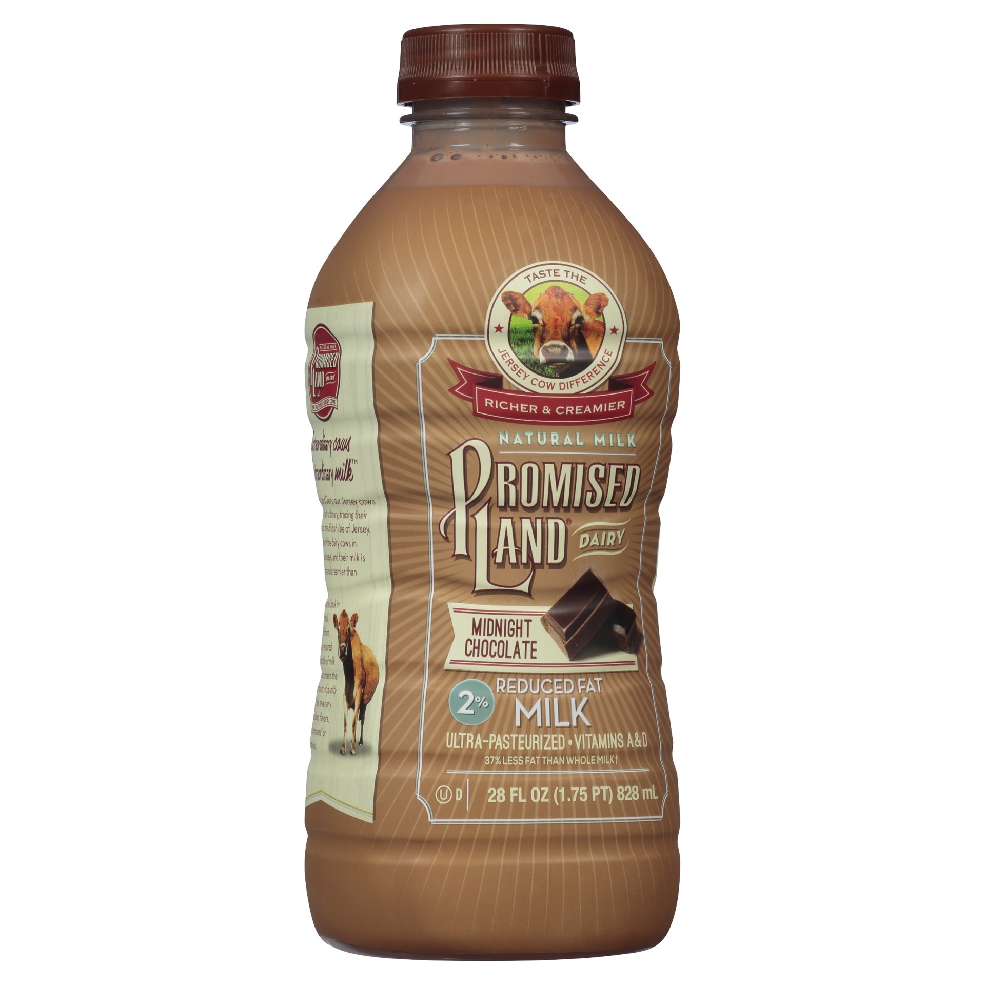 Promised Land Dairy Reduced Fat Midnight Chocolate Milk 28 Fl Oz Shipt
