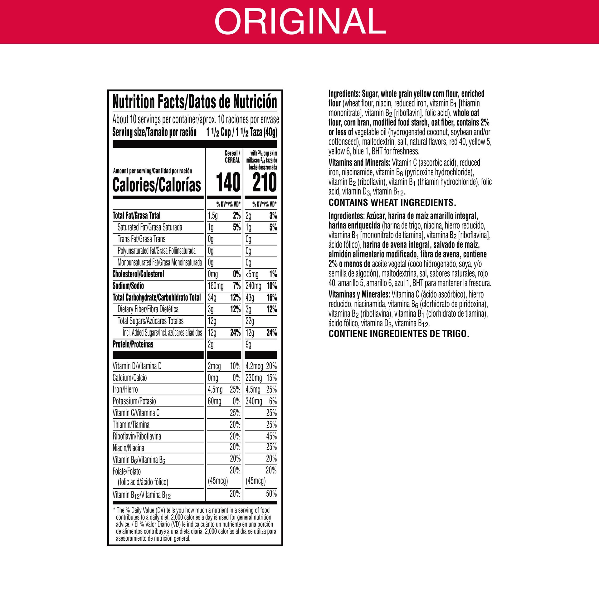 Kellogg's Froot Loops Sweetheart Original Cold Breakfast Cereal 14.5 oz ...